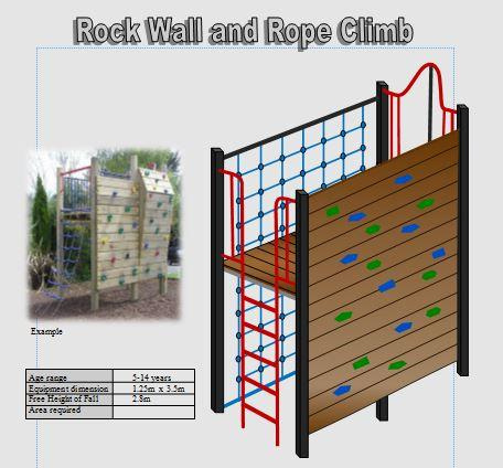 Large Rock Wall and Rope Climbing Structure | Playgear by Otago Engineering